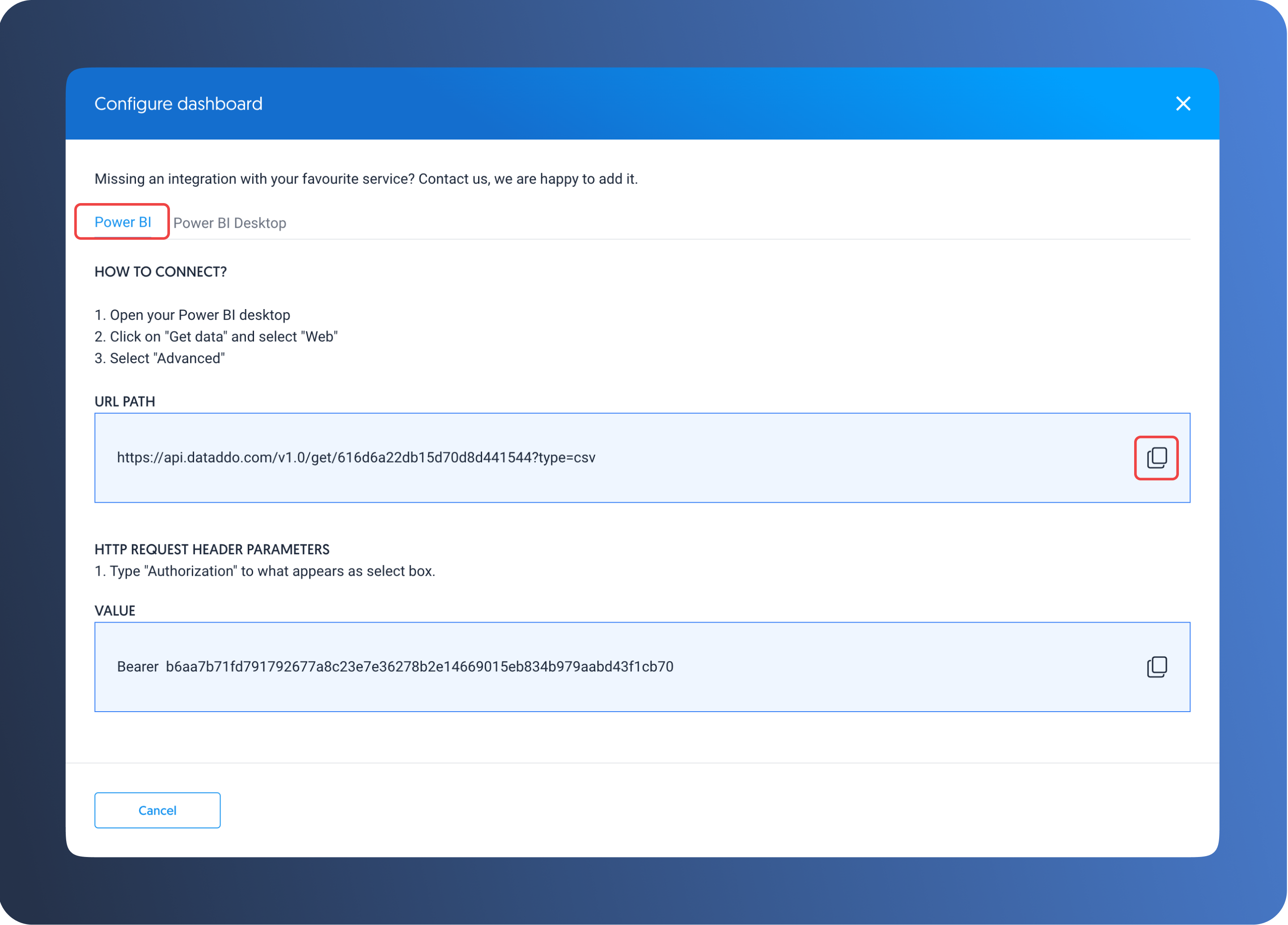 How to Connect Xero to Power BI With Dataddo for Free