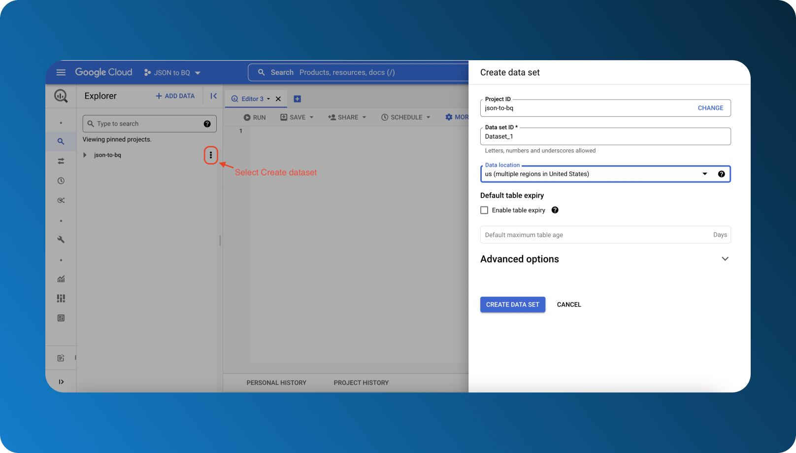 JSON to Google BigQuery: Data Pipeline in Less than 2 Minutes